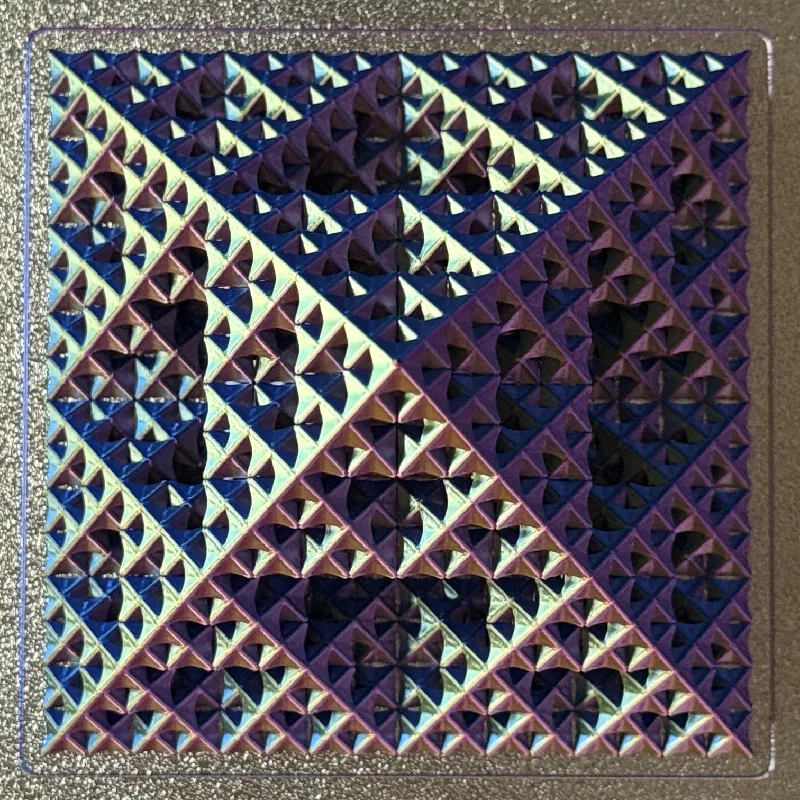 Wicked Vase Mode Sierpinski Pyramid Fractal | Level 4 by Endless Design ...