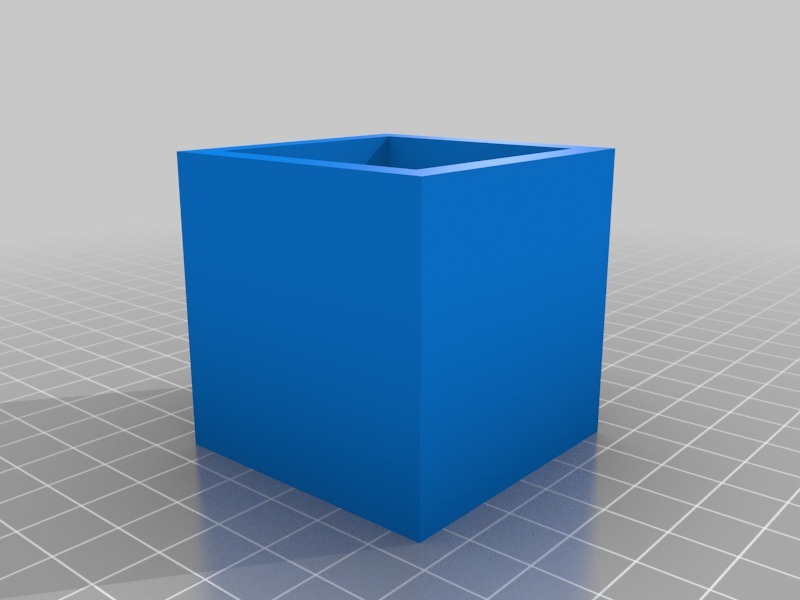 Calibration Cube 5mm walls by Jesse C | Download free STL model | Printables.com