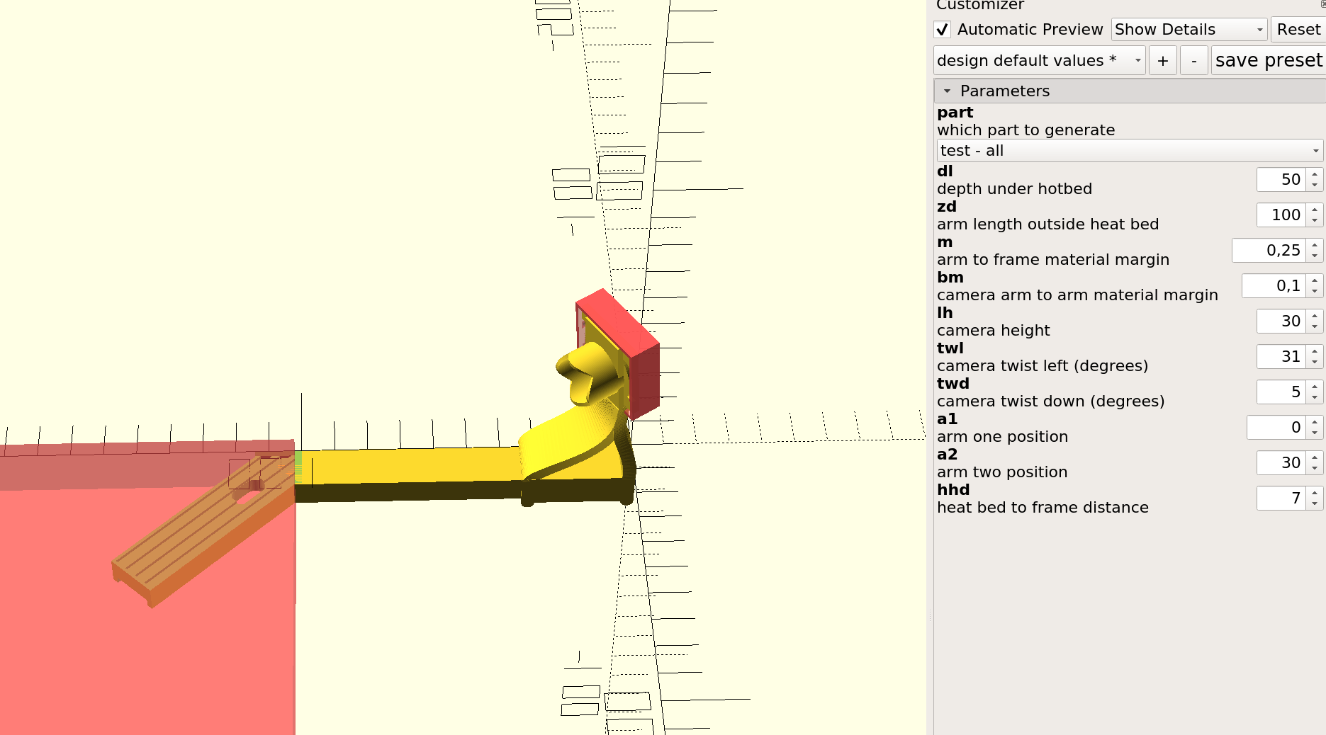 Prusa MK3 camera holder for Raspberry Pi v2 camera by Mirar | Download ...
