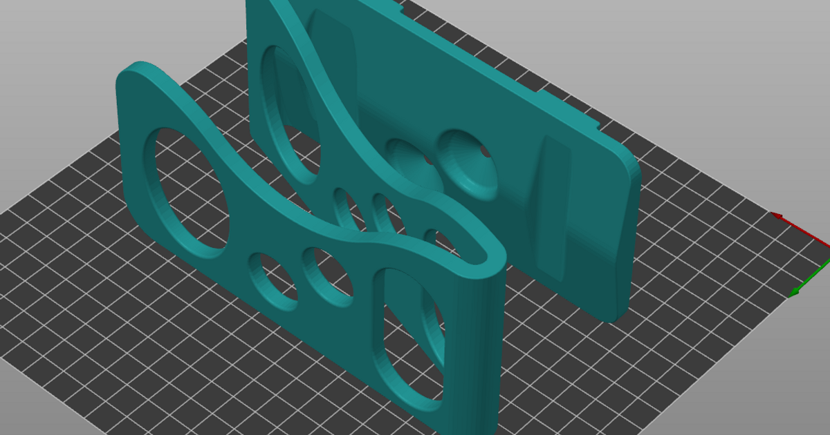 Toothbrush, toothpaste and razor holder. by chany | Download free STL ...