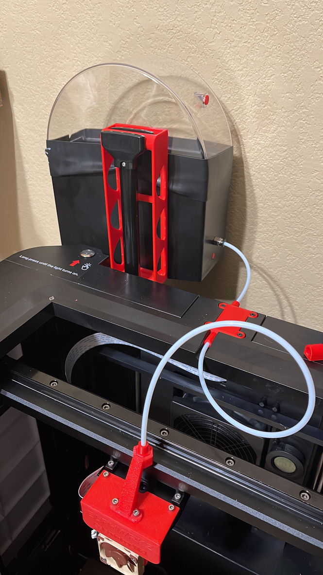Dry Box and External Spool Hanger for Qidi Printers by Elphwrkz | Download free STL model ...