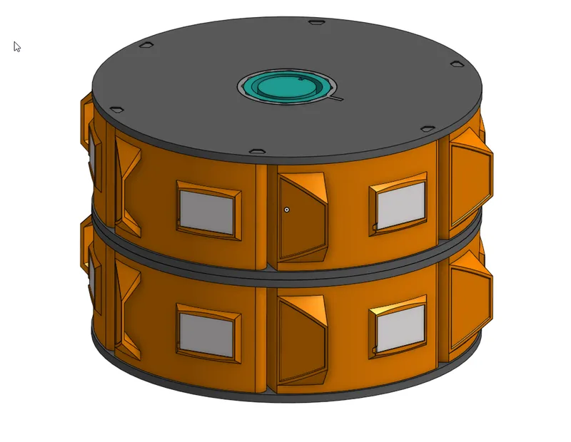 Prusa Spool Storage Organizer by Manu | Download free STL model ...