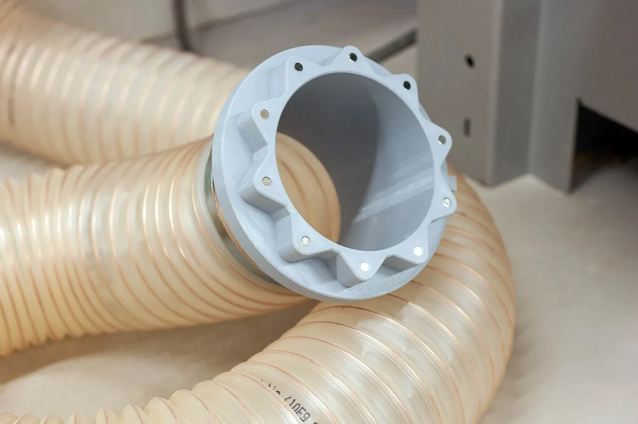 Quick Connection for 120mm Dust Extraction by Matthias Fenner Toolworks ...