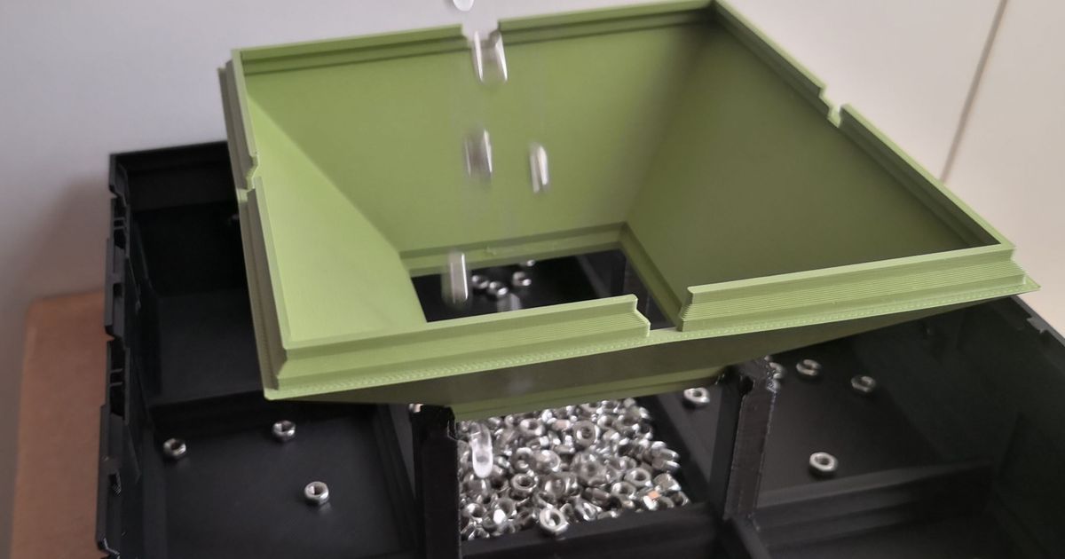 Funnel for Assortment System - storage box / Boxsystem by AUGU5TO ...