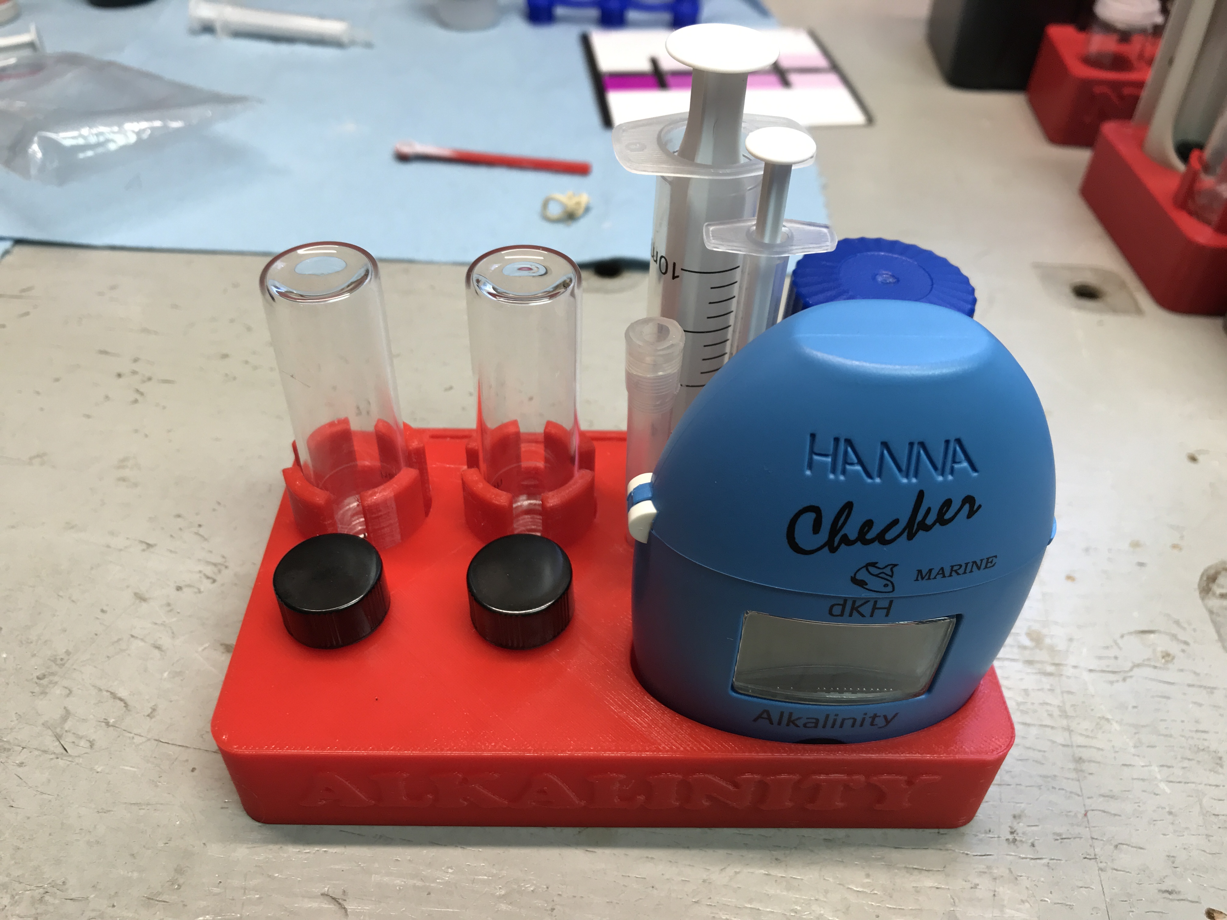 Hanna Colorimeter Test Kit Holders by david.h61 | Download free STL ...