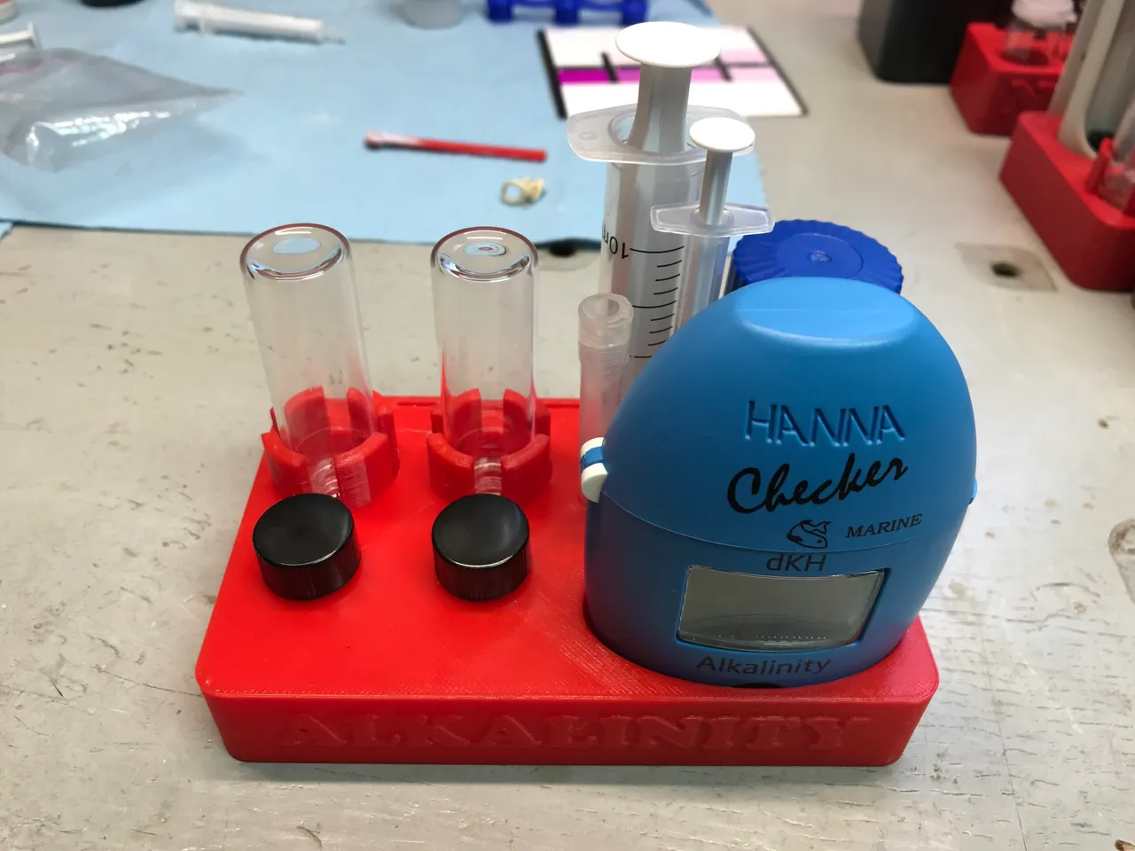 Hanna Colorimeter Test Kit Holders by david.h61 | Download free STL ...