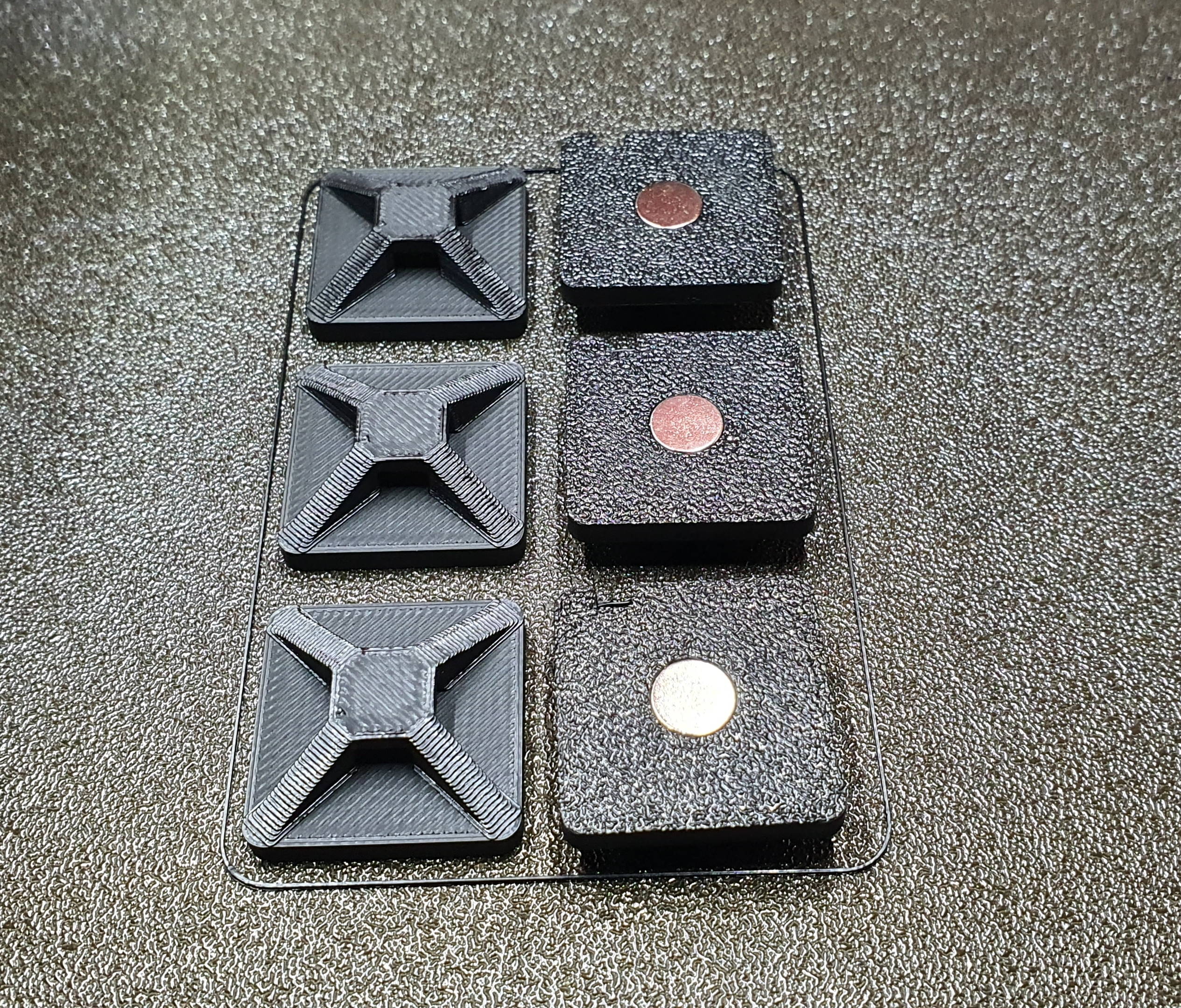 Magnetic Cable Tie Anchor by Avise | Download free STL model ...