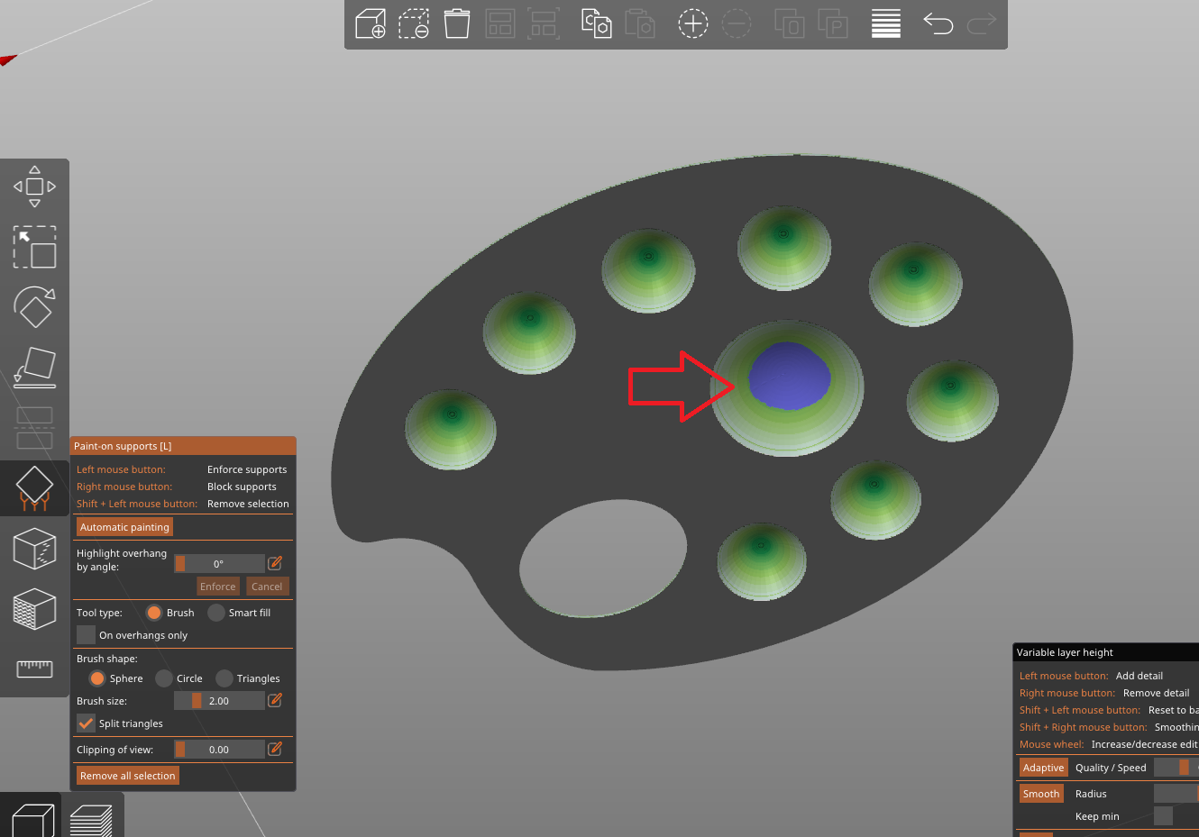 Painting palette by Volfy | Download free STL model | Printables.com