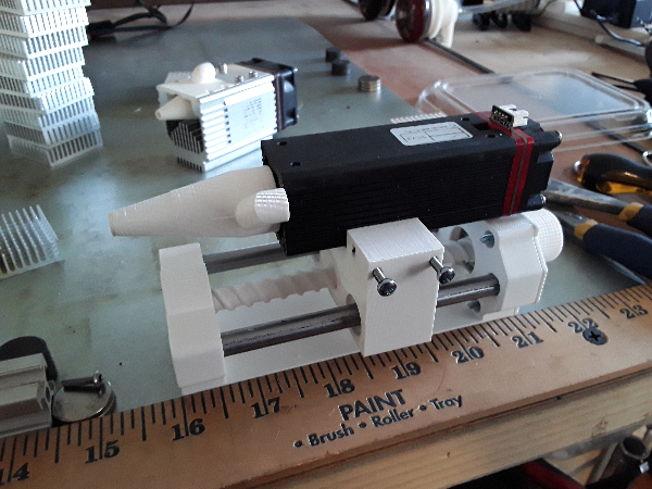 Manual Z-axis for Neje laser modules by dkj4linux | Download free STL ...