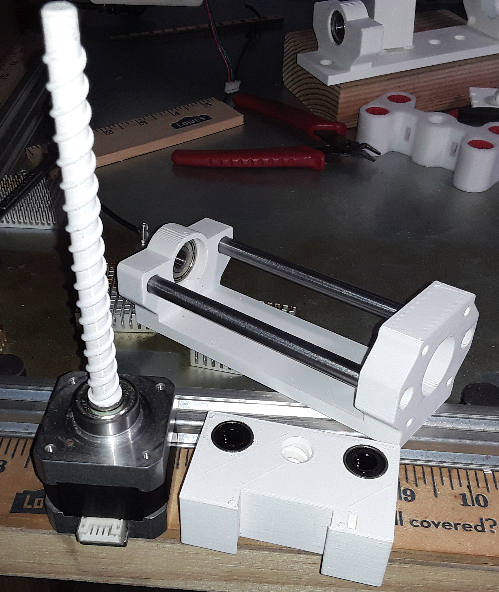 Mostly-printed Z-axis for Neje 30W/40W laser modules by dkj4linux ...