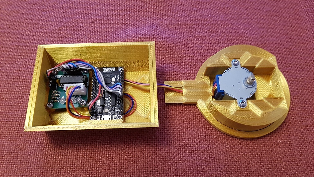 Some modifications for "Minimal Mechanical Digital Clock with Network ...