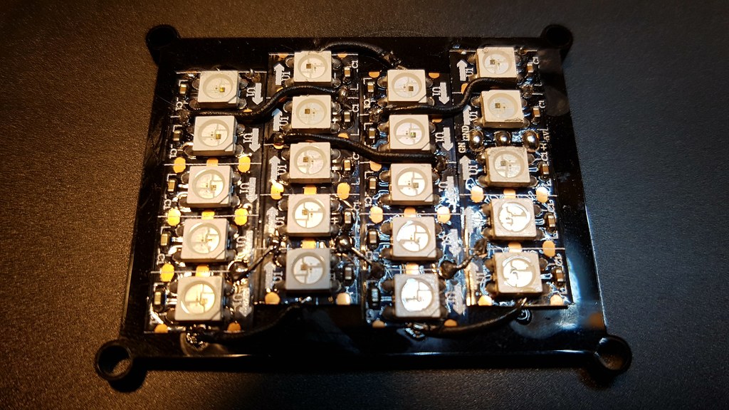 Lixie Clock with colons and ESP8266 (ESP-12E) by SnowHead | Download ...