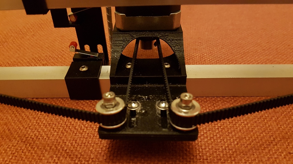 Motorized Z-Adjustable Bed for K40 Chinese Laser by SnowHead | Download ...