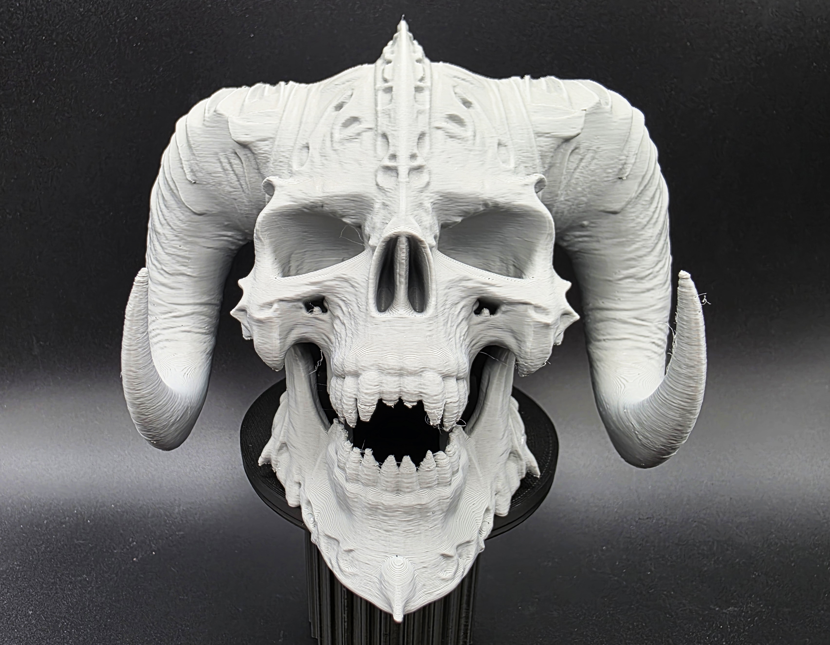 Merciless Bighorn Archdemon Skull by The Overthinker | Download free ...