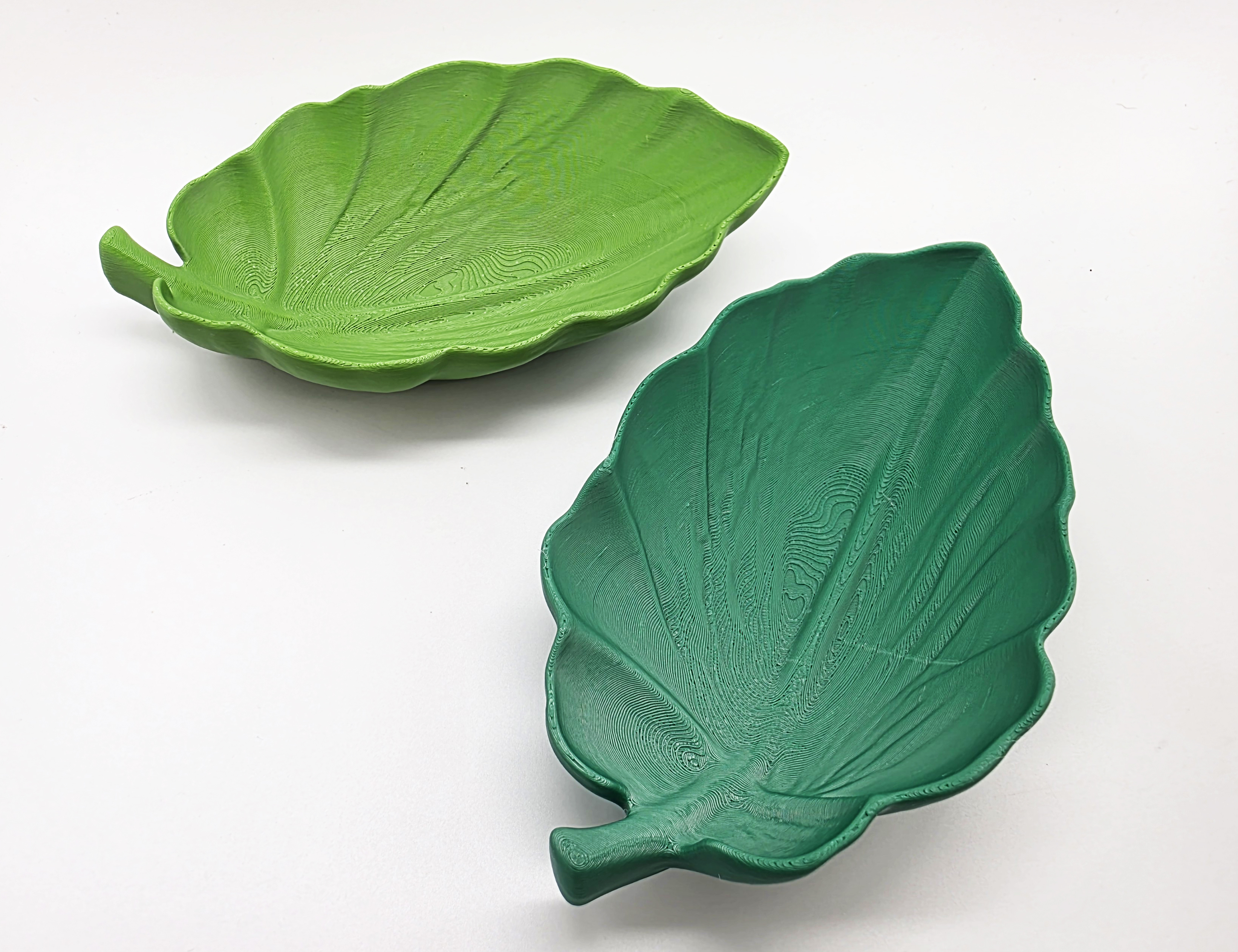 Thick Leaf Shaped Dish - Naturals Collection (Flat Bottom) by Triple G ...