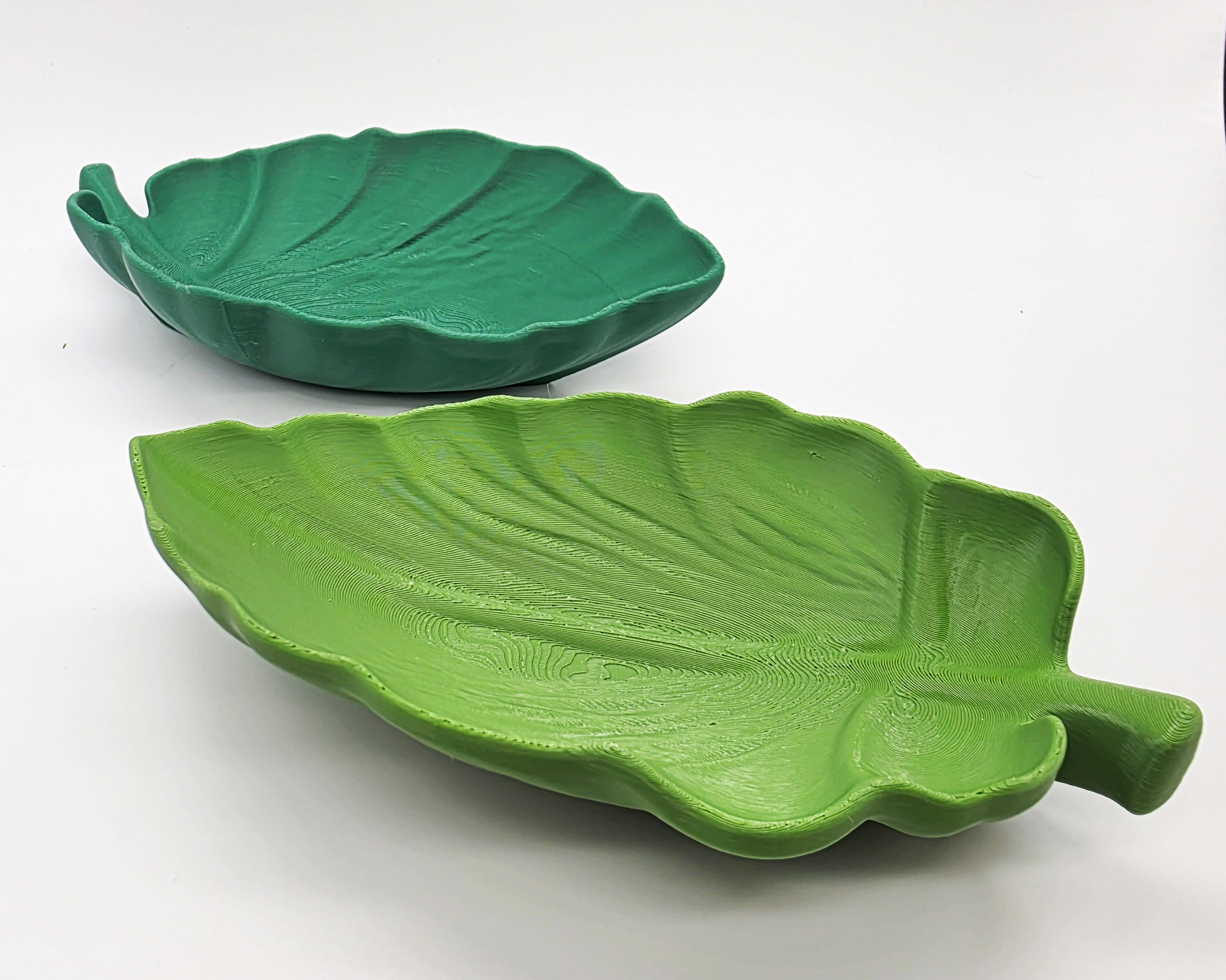 Thick Leaf Shaped Dish - Naturals Collection (Flat Bottom) by Triple G ...
