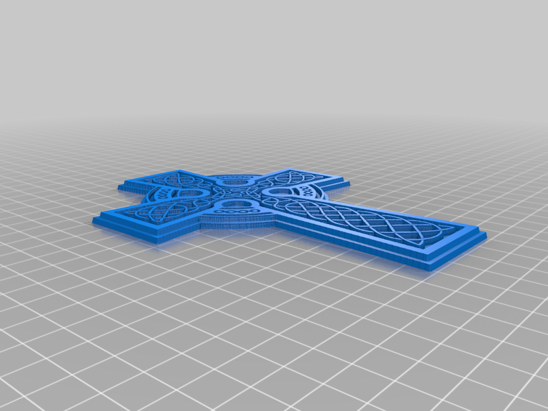 Celtic Cross LED box by bigj121 | Download free STL model | Printables.com