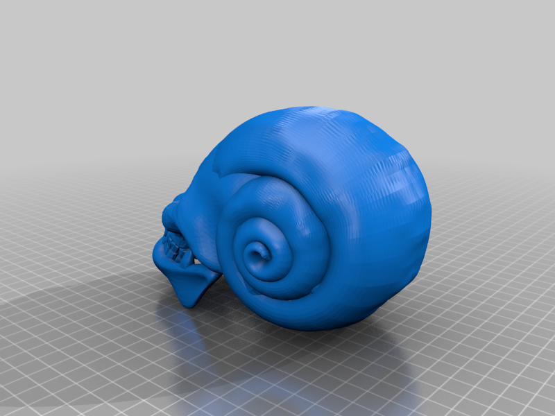 Snail Skull tealight by bigj121 | Download free STL model | Printables.com