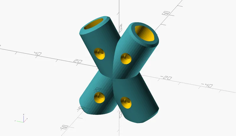 Rod Assisted Design (RAD) - Modular Parametric Building System for Dowel Rod, Tube, or Pipe ...