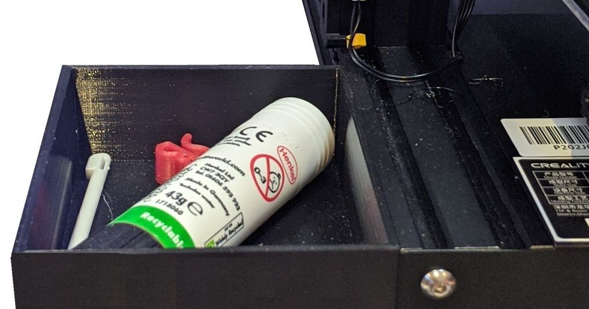 Slide on Plain Ender 3 side storage box for tools, etc by GH2022 ...