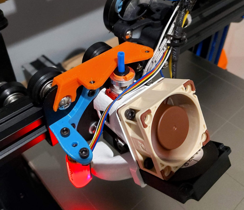 Sherpa Mini mount (Ender3) by Greg K | Download free STL model ...