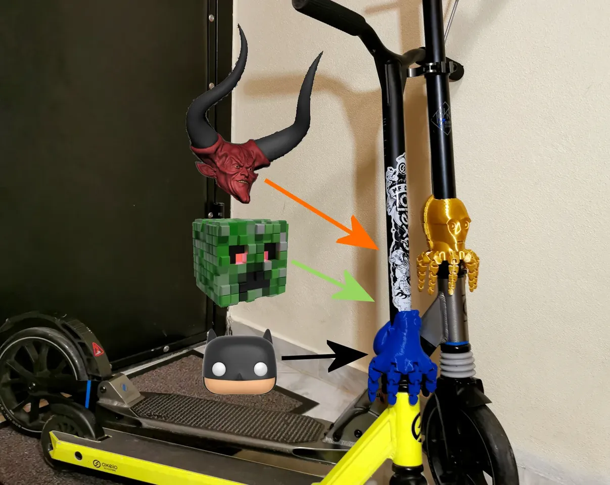 District Scooter Clamp