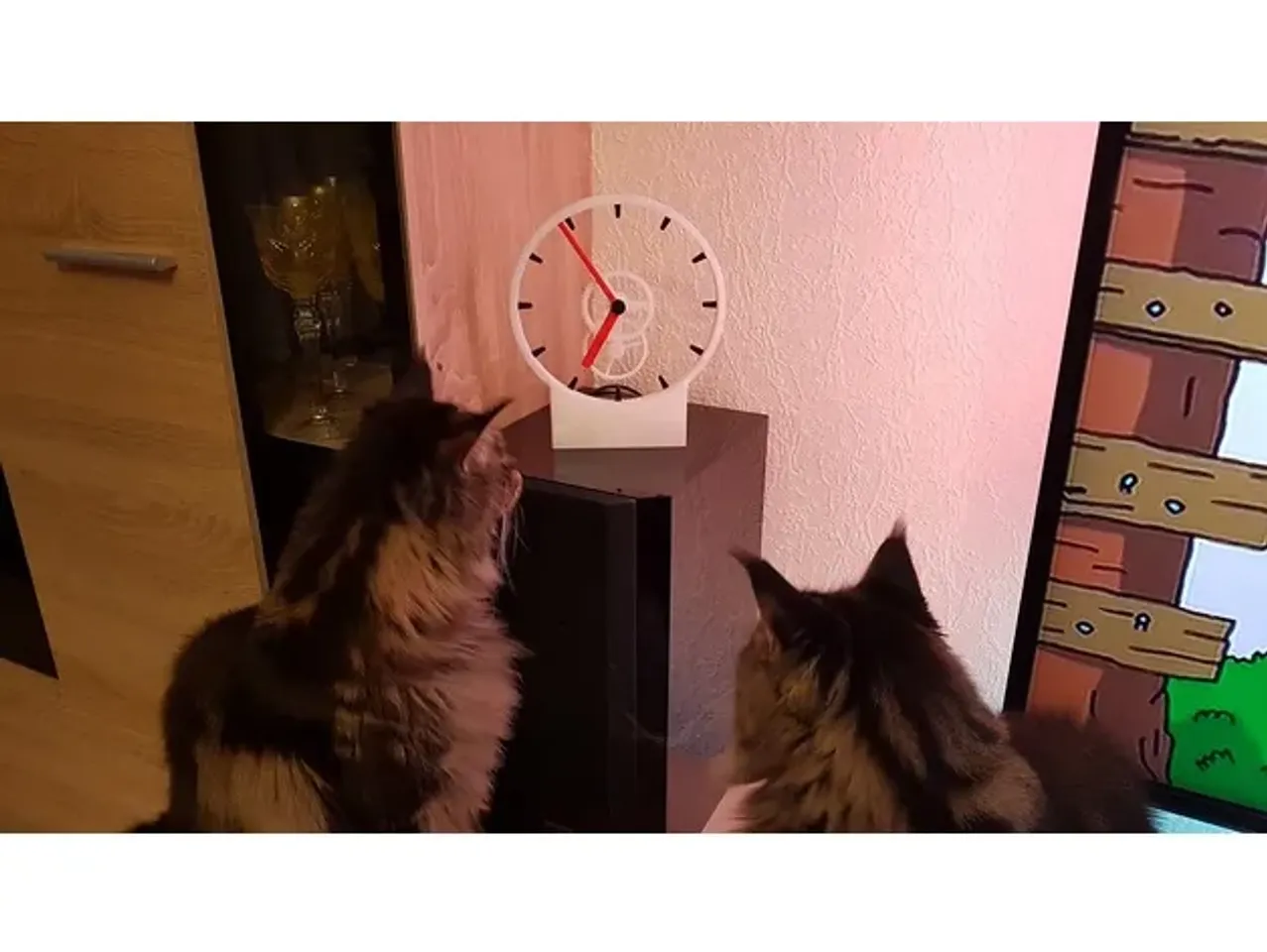 Hollow Clock Remix uses Internet Time with ESP8266 by SnowHead ...