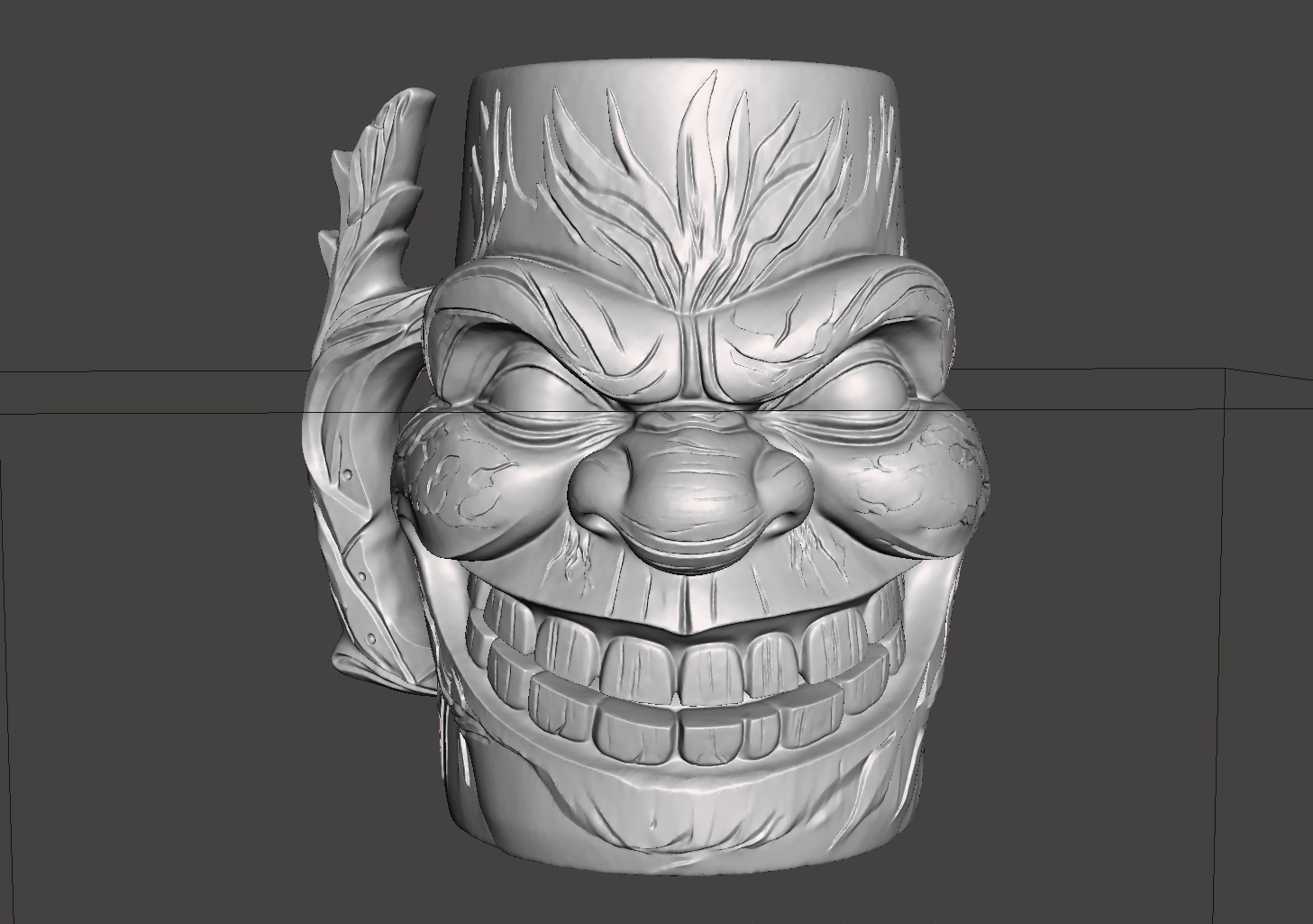 TrollFace Totem Can Holder / Beer mug by RUMcajz | Download free STL ...