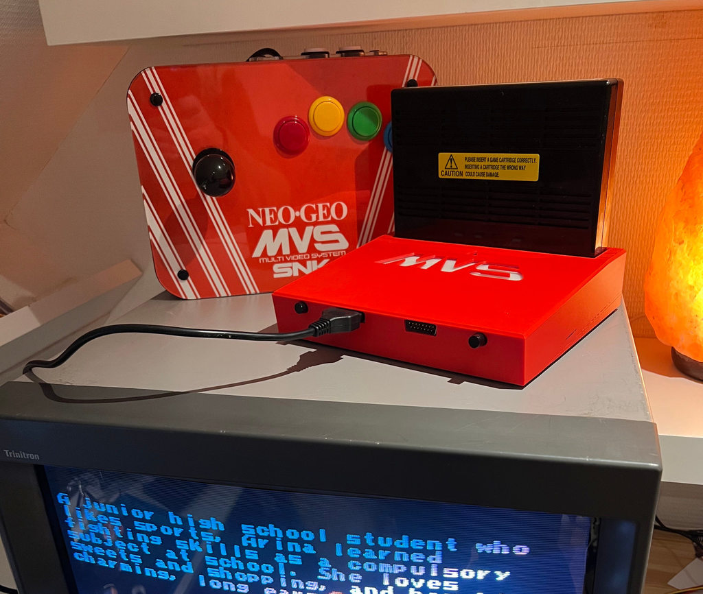 OMVS Mini - Open MVS shell for Neo Geo MV1C by Wolf | Download free STL ...