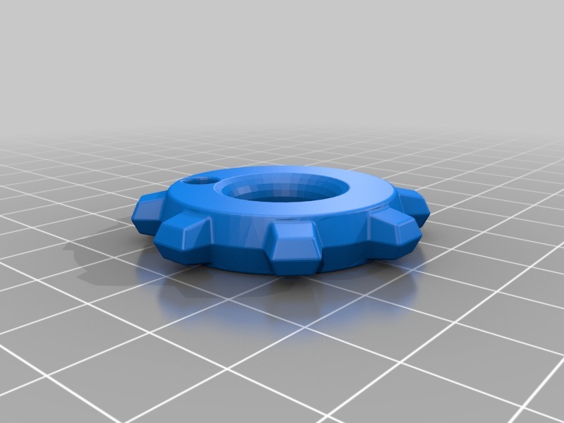Factorio inspired gear keychain by Erikjuh | Download free STL model ...