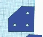 2040 corner plate by Mintlucky | Download free STL model | Printables.com