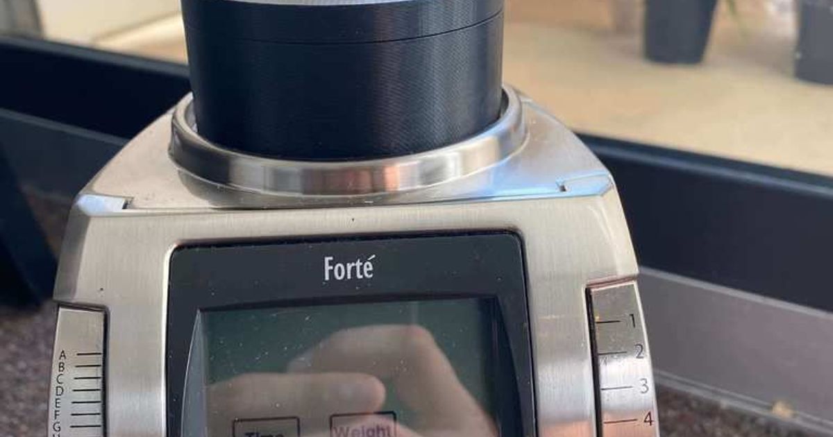 Baratza Single Dose Hopper (for Vario and Forte) by nhadler | Download ...