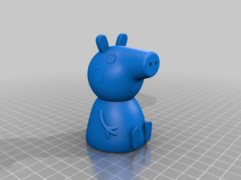 Peppa Pig sitting, HD by buginside | Download free STL model ...