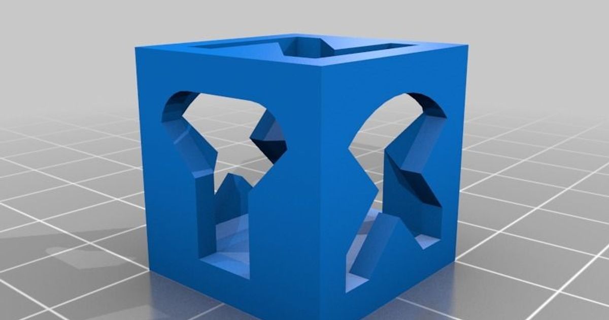 Hollow Calibration Cube by Marc | Download free STL model | Printables.com
