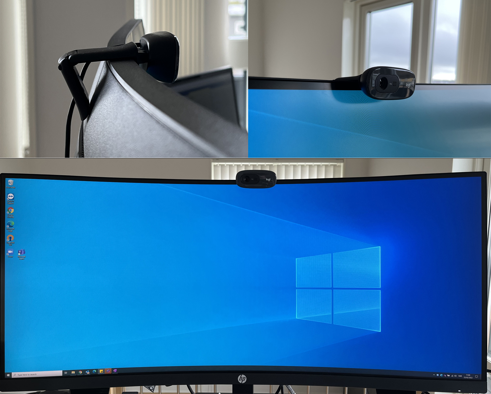Logitech C270 HD Webcam bracket by Johan | Download free STL model ...