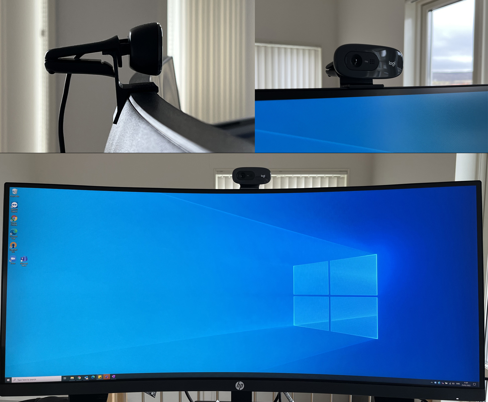 Logitech C270 HD Webcam bracket by Johan | Download free STL model ...