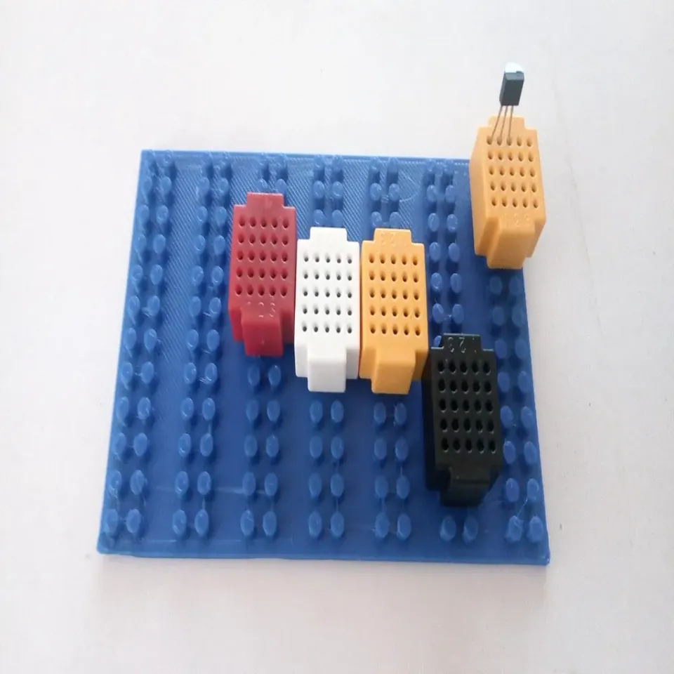 Base plate for 25 point breadboards by m.emre | Download free STL model ...