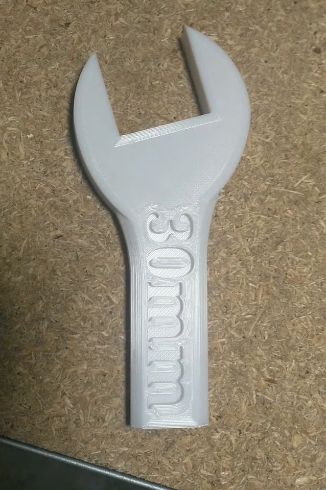 30mm wrench by c3poSAW | Download free STL model | Printables.com