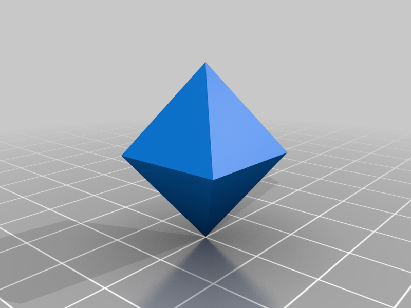 All basic dice shapes by Keon | Download free STL model | Printables.com
