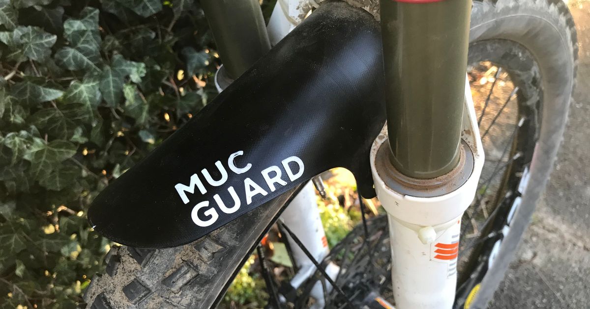 MTB mud guard (MUC GUARD) by grey | Download free STL model ...