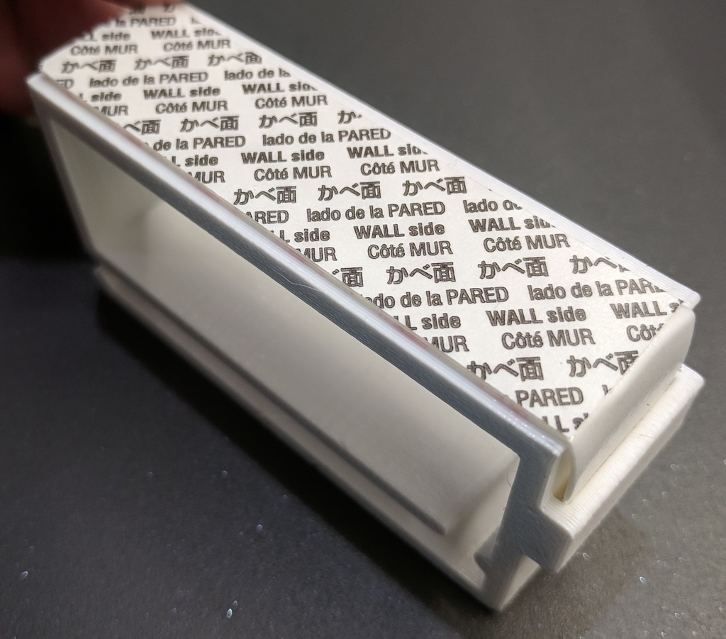 Command Strip Cable D-Ring by M | Download free STL model | Printables.com