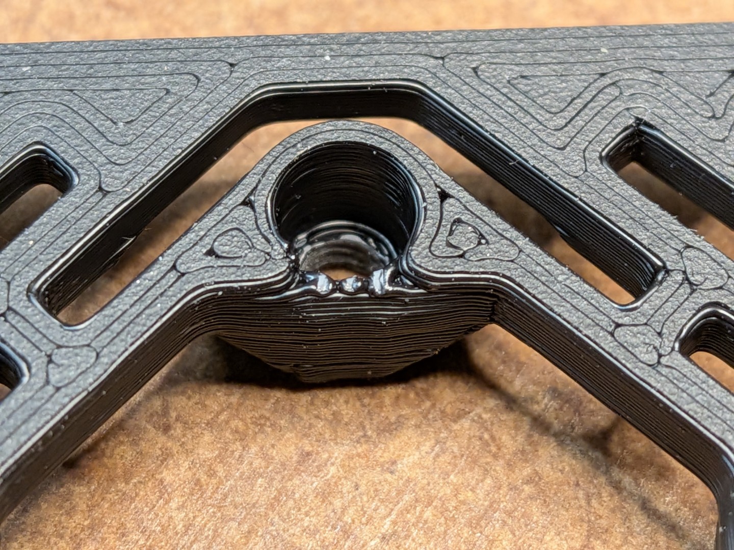 CORE One Z-Motor Mount with Heat Set Inserts by DET-Man | Download free ...