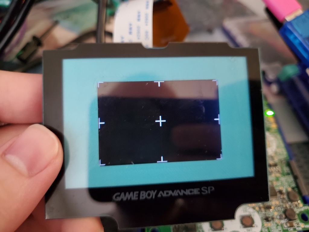 Game Boy Micro LCD Bezel For Game Boy Advance SP by makho | Download ...