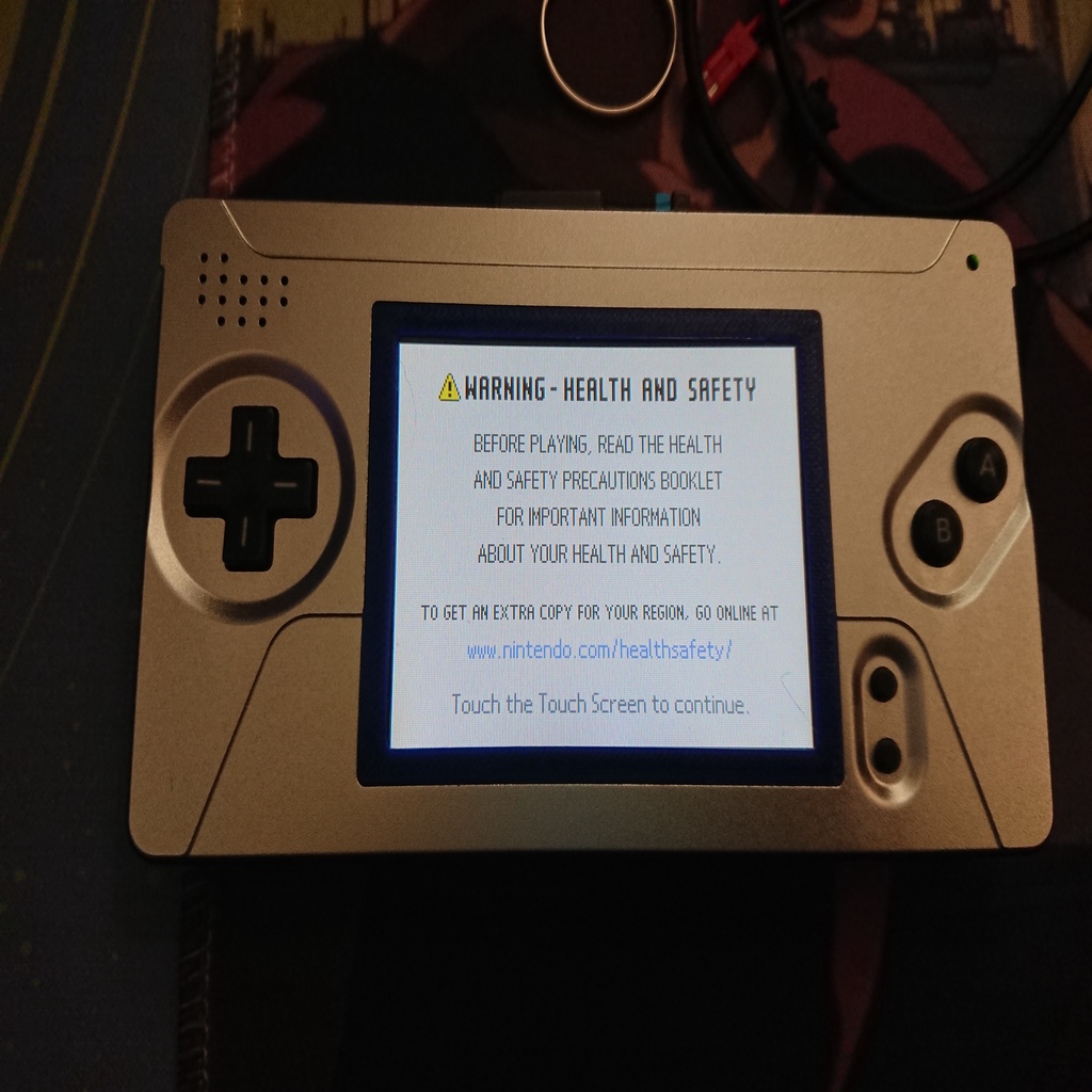 Boxy Pixel Game Boy Macro (DS Lite) Bezels by makho | Download free STL ...