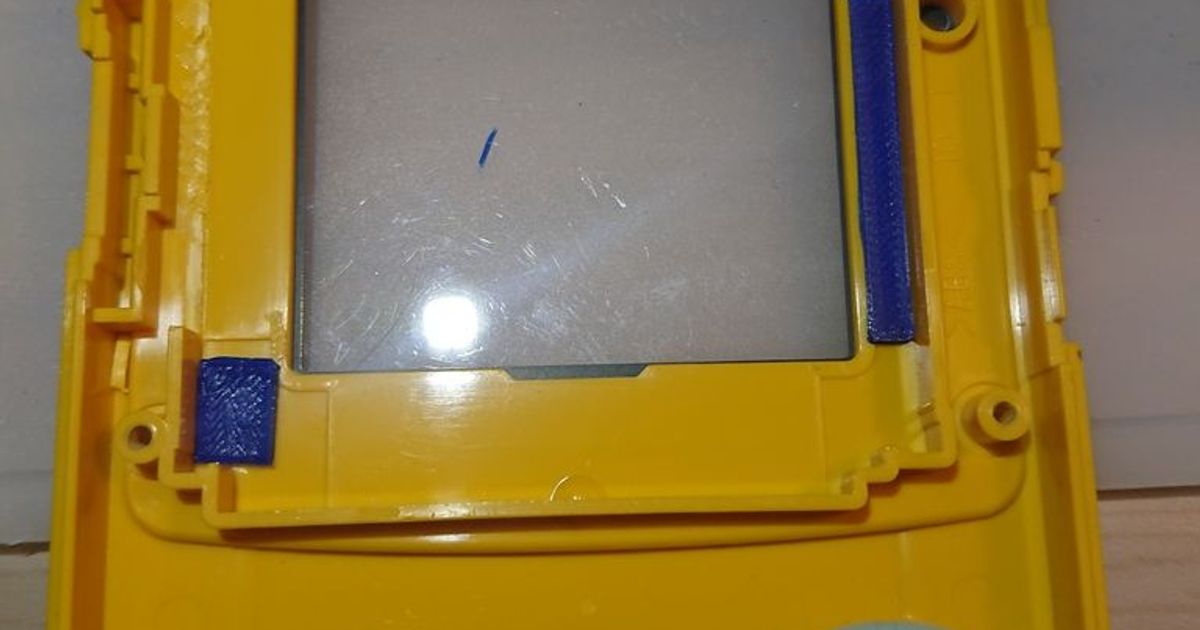 Game Boy Color Backlight Mod Spacers (Freckleshack/McWill) by makho ...