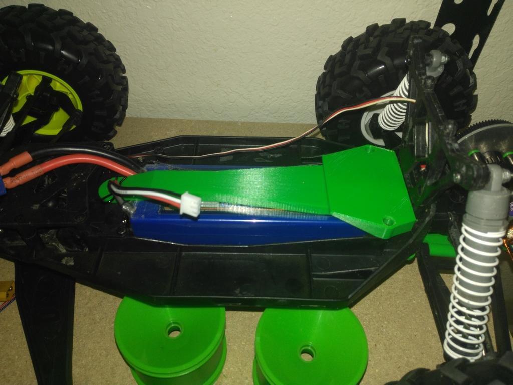 Duratrax Battery Strap & ESC Mount Evader EXT2 (DTXC6305 Replacement ...