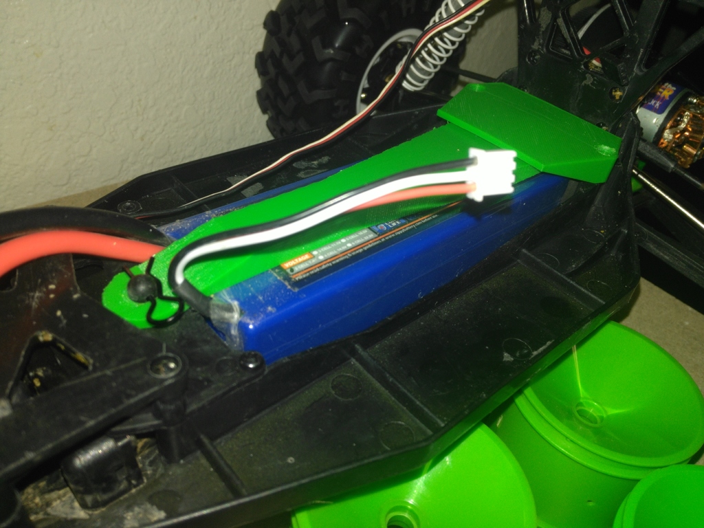 Duratrax Battery Strap & ESC Mount Evader EXT2 (DTXC6305 Replacement ...