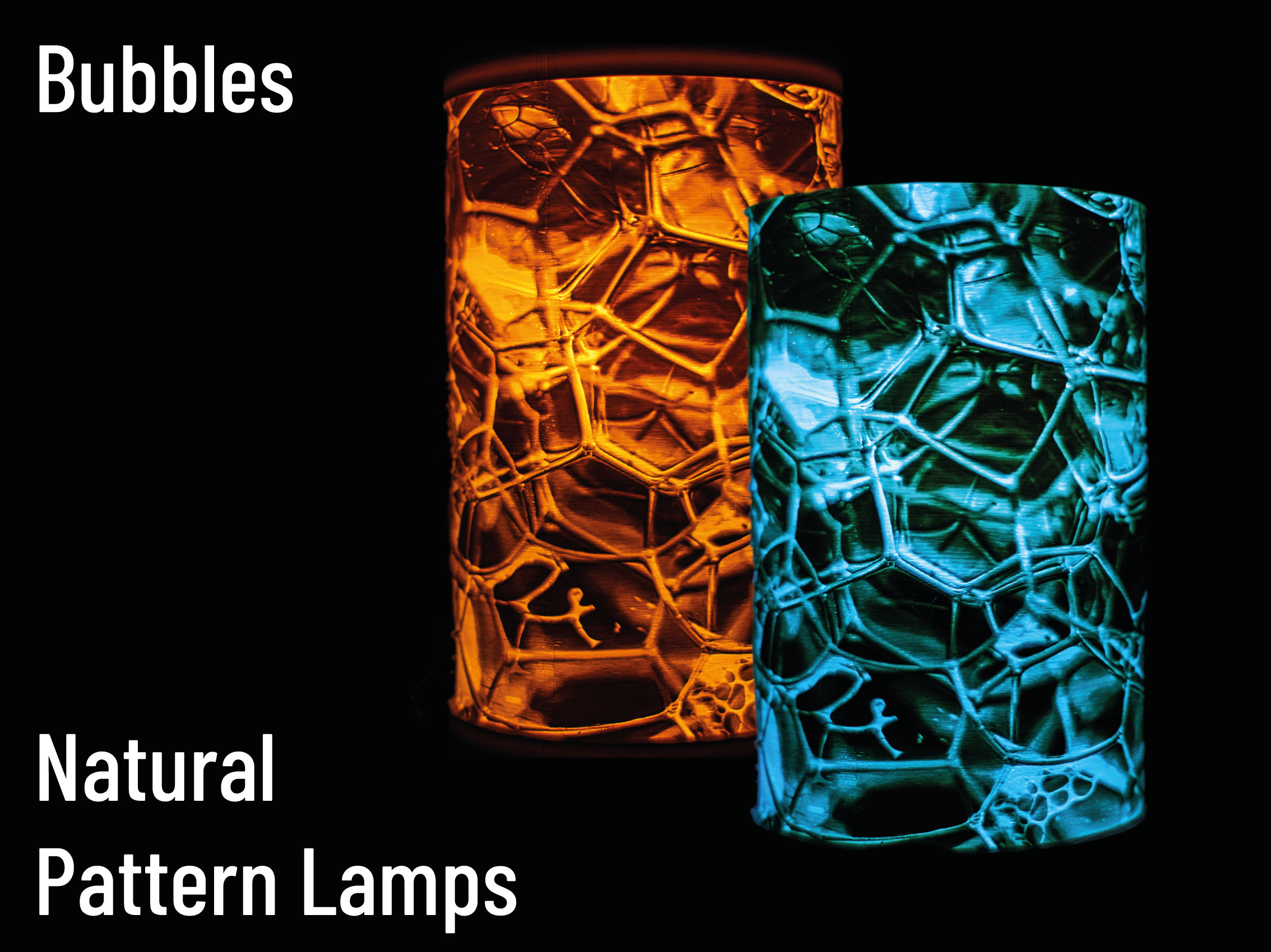 Natural Pattern Lithophane Lamps by FritzPeppone | Download free STL ...
