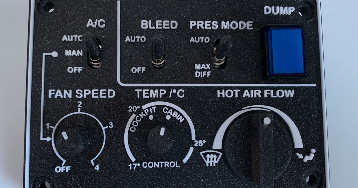 TBM ECS Panel by sirwio | Download free STL model | Printables.com