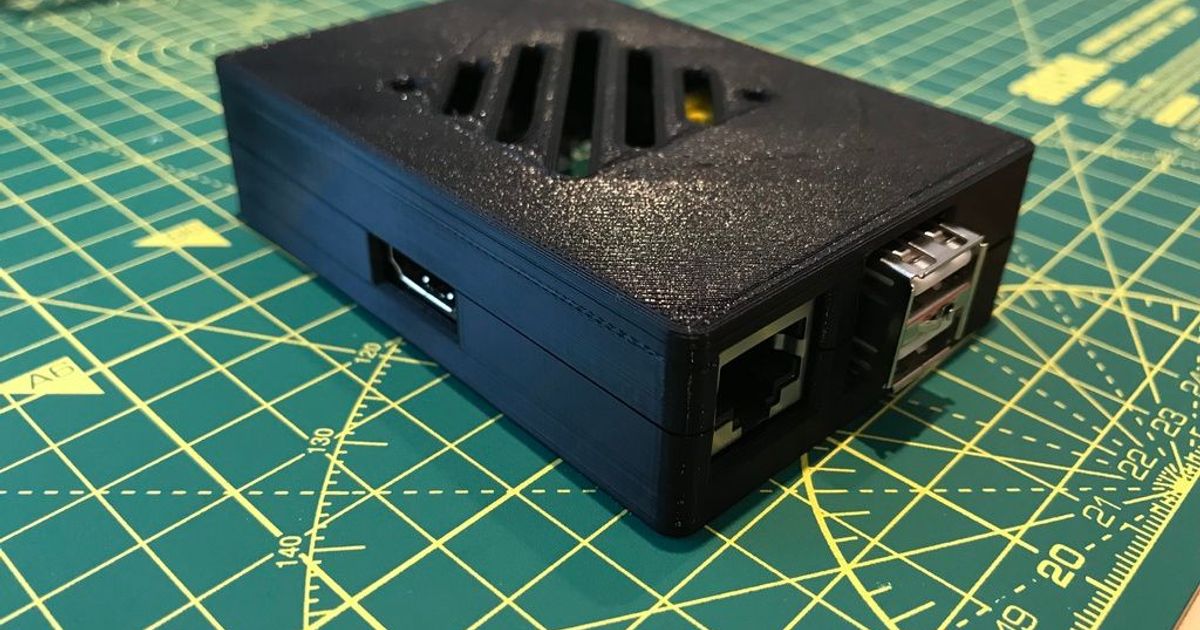 Raspberry Pi 1 B case por drspod | Descargar modelo STL gratuito ...